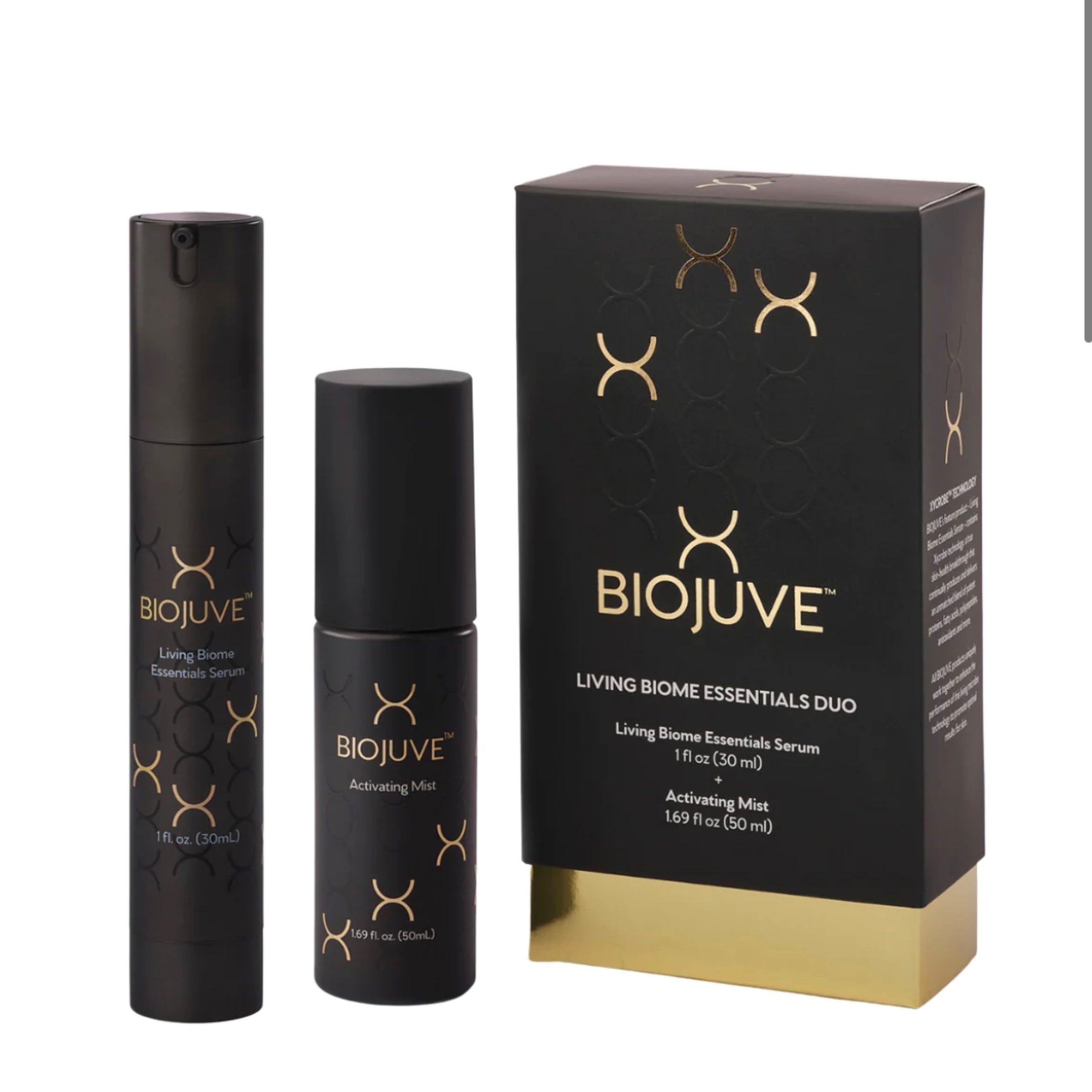 BIOJUVE Living Biome Essentials Serum + Activating Mist DUO | Mint ...